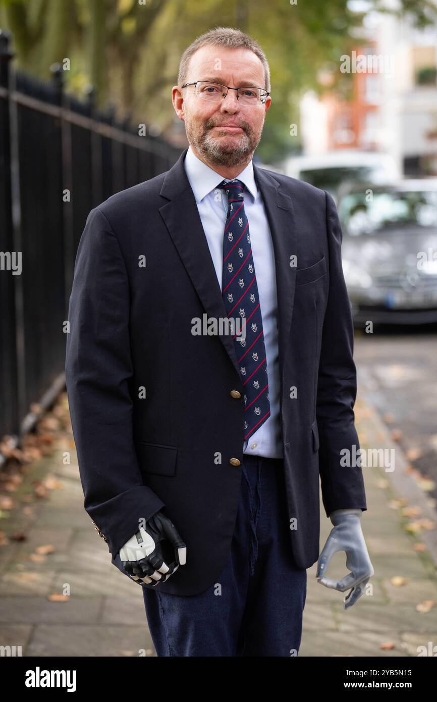 Conservative MP Craig Mackinlay poses in Pimlico, central London. Lord ...