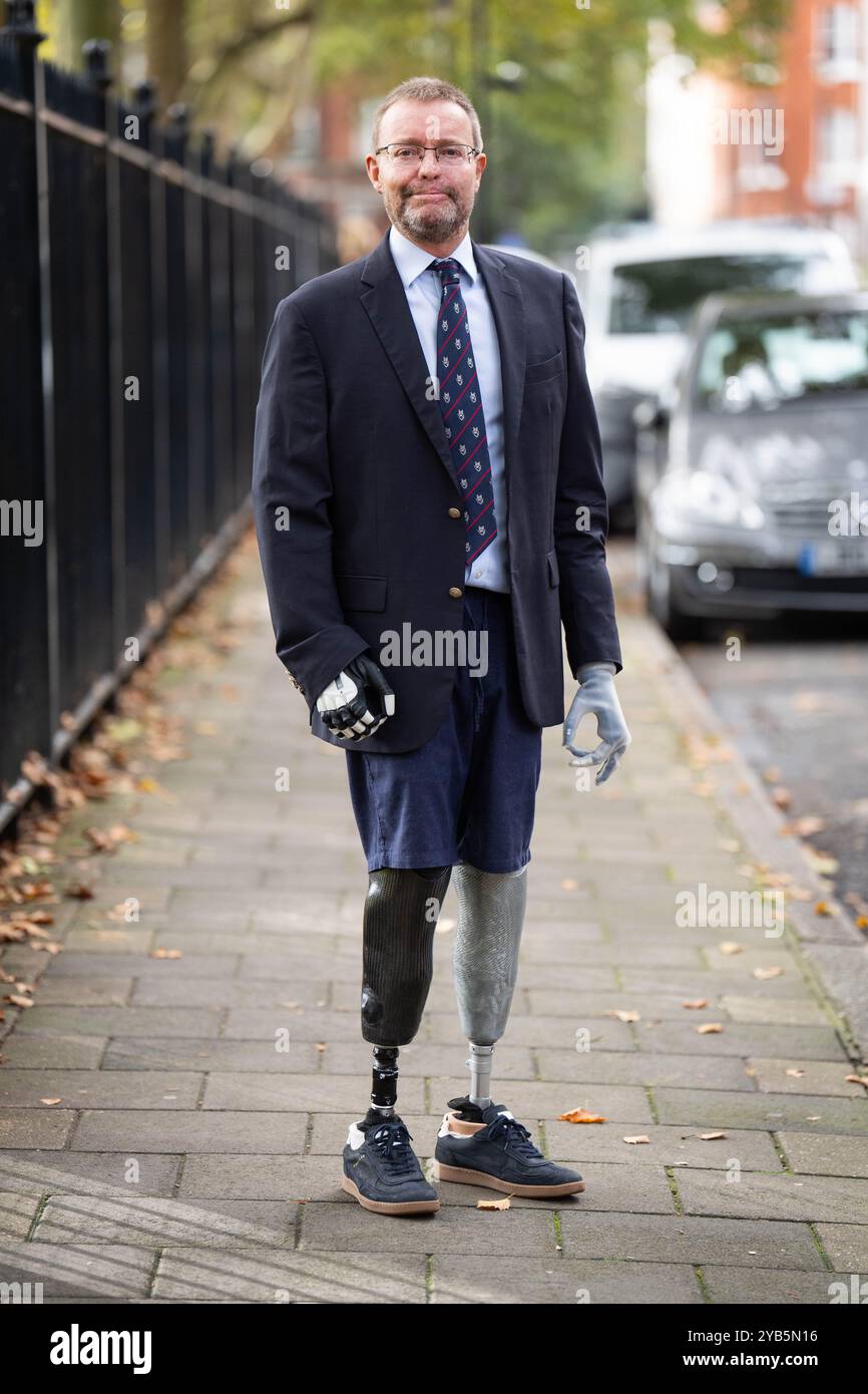 Conservative MP Craig Mackinlay poses in Pimlico, central London. Lord ...