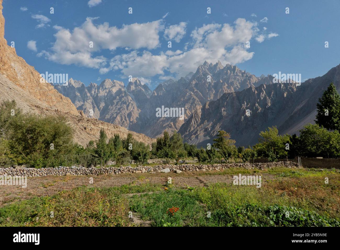 The beautiful Passu Cones, Passu, Gojal, Baltistan, Pakistan Stock ...