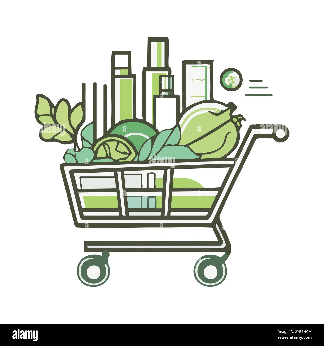 Plastic products impact Stock Vector Images - Alamy