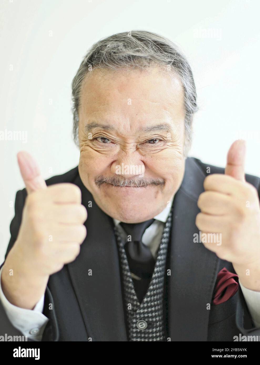 The file photo shows Japanese actor Toshiyuki Nishida attending an ...