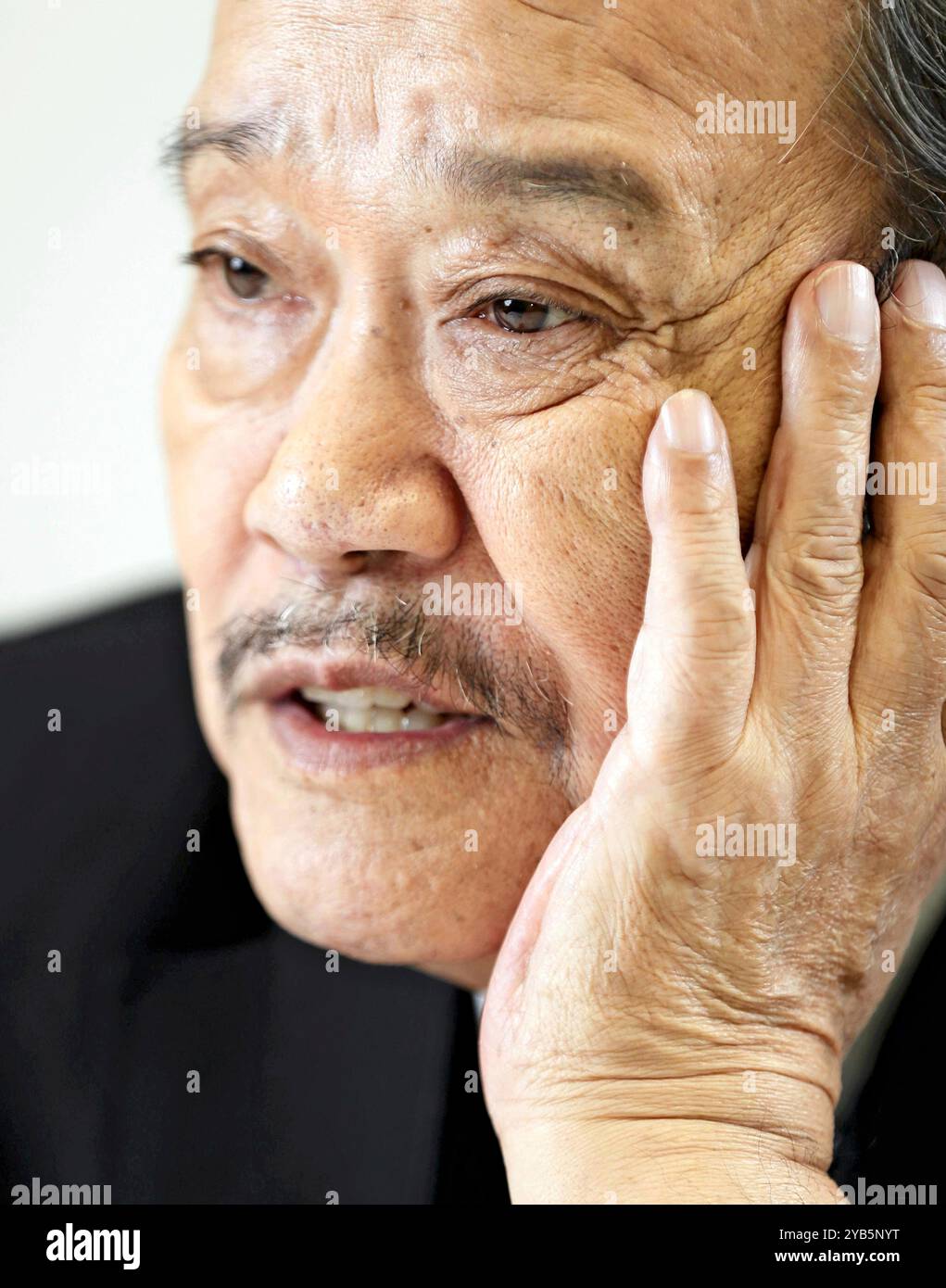 The file photo shows Japanese actor Toshiyuki Nishida attending an ...