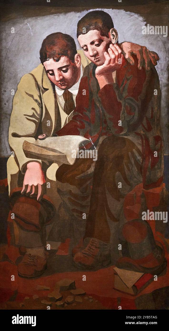 La Lecture de la lettre - olio su tela - Pablo Picasso - 1921 - Pargi ...