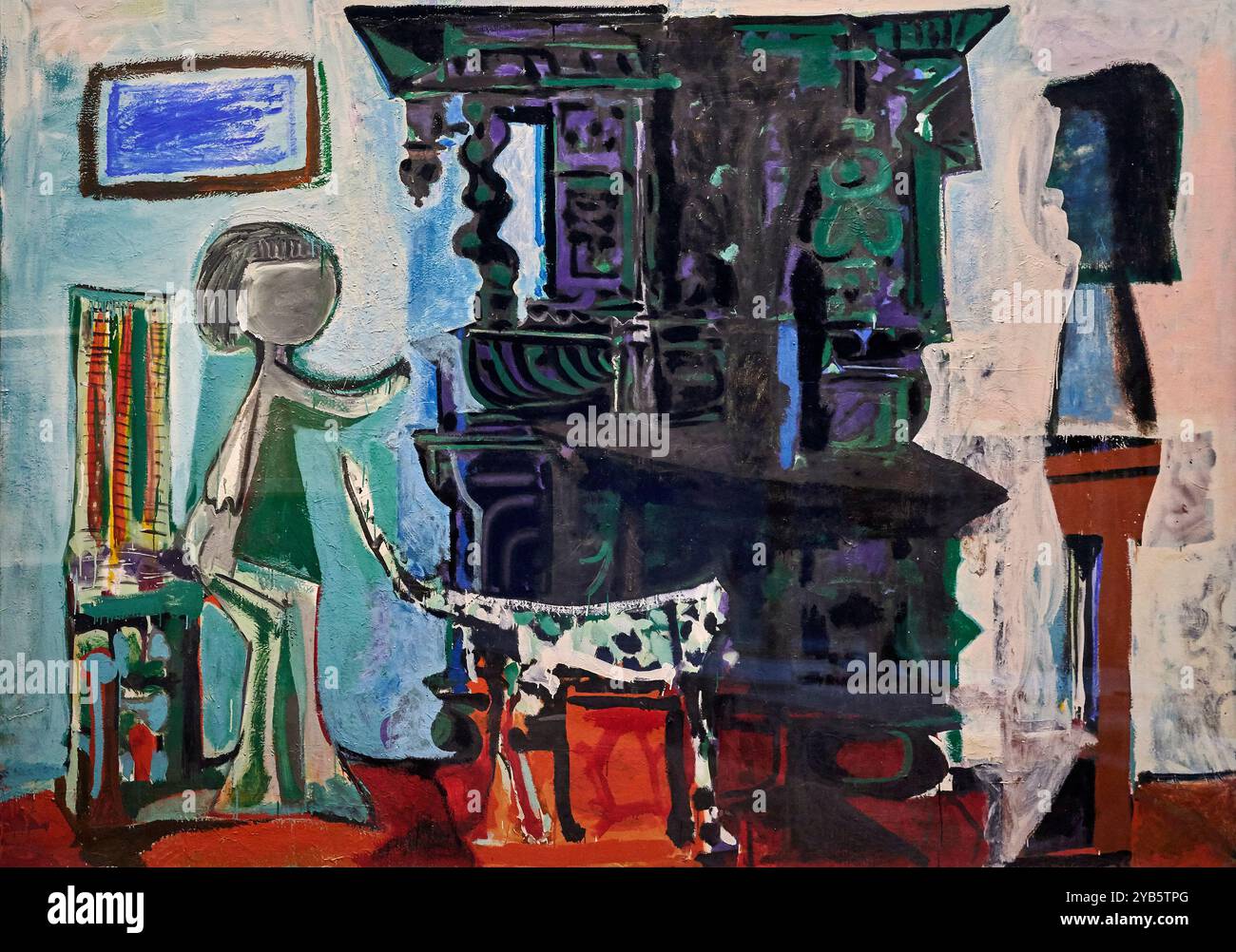 Le Buffet de Vauvenargues - golio su tela - Pablo Picasso - 1960 ...