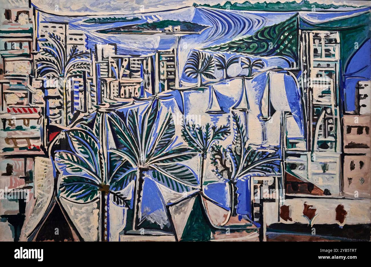 La Baie de Cannes - golio su tela - Pablo Picasso - 1958 - Pargi, Musee ...