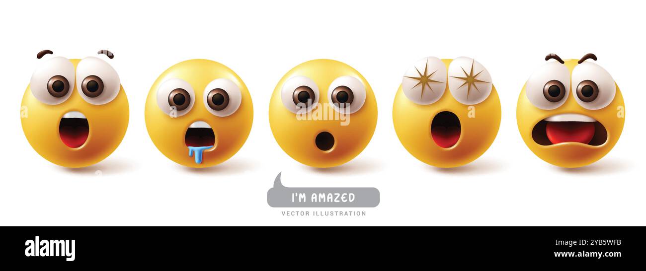 Excited emoticon hi-res stock photography and images - Alamy