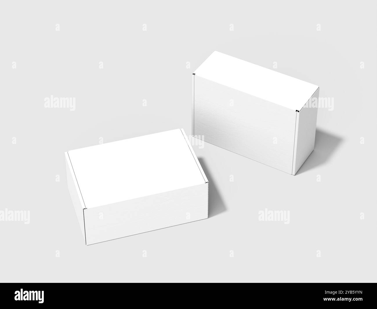 Blank carton square flat hi-res stock photography and images - Alamy