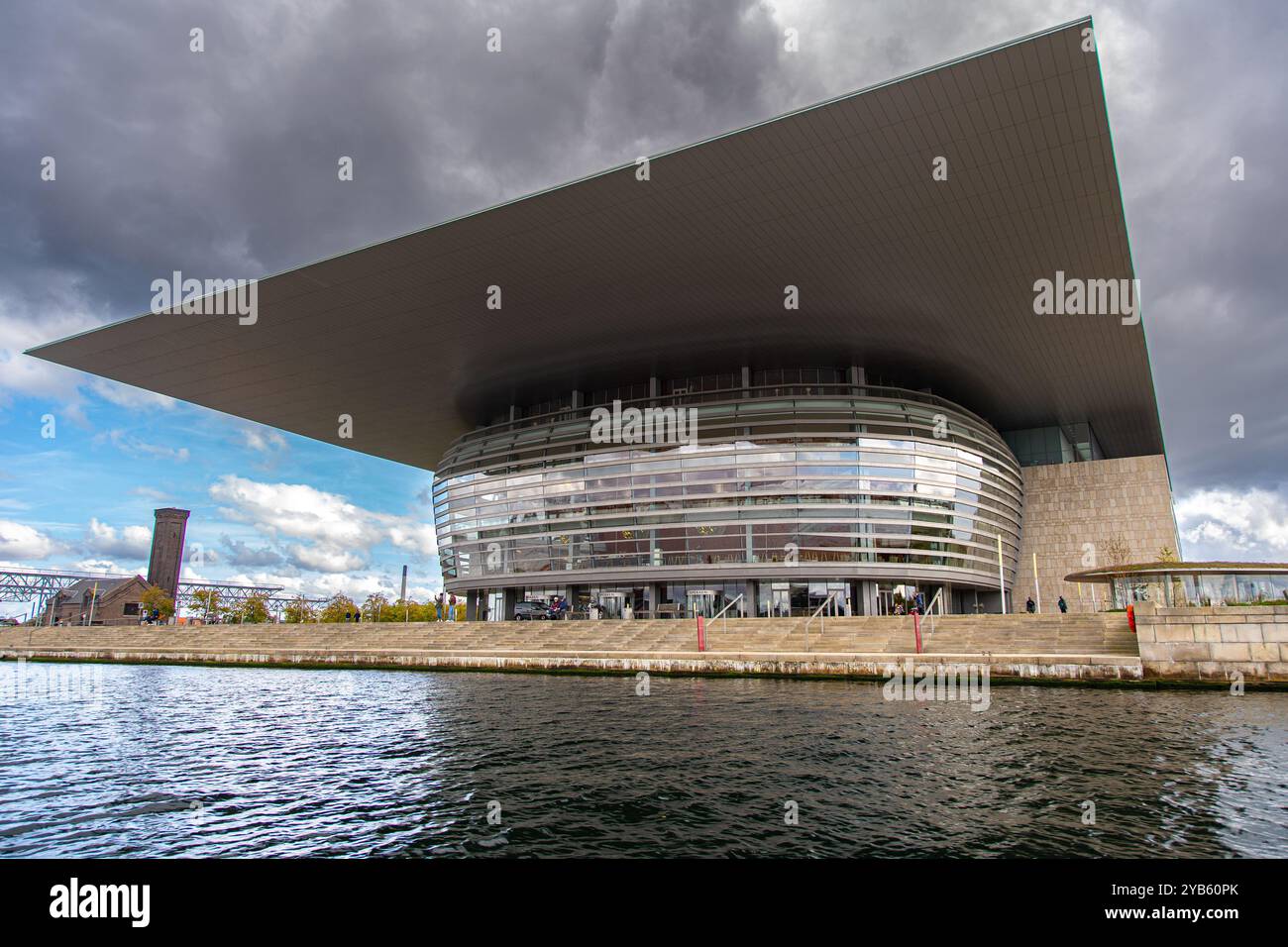 Night view of copenhagen opera house hi-res stock photography and ...