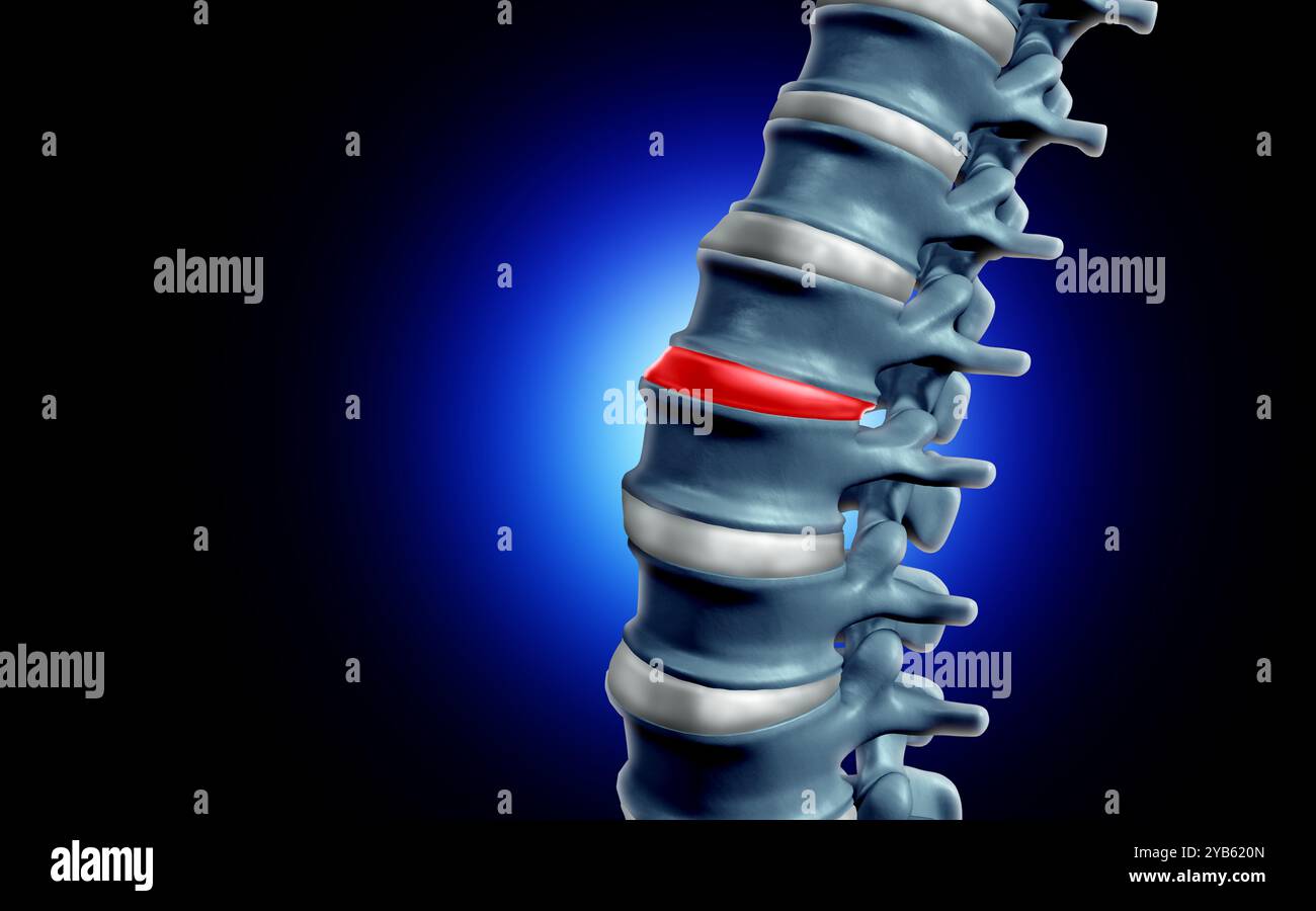 Anatomy of lumbar spine hi-res stock photography and images - Alamy