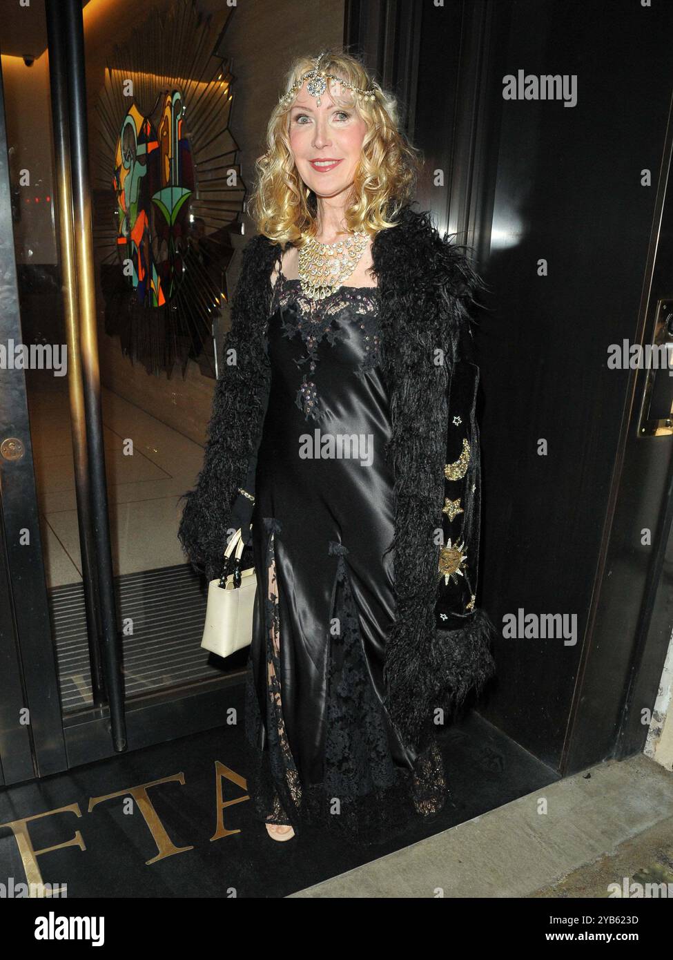 London, UK. 16th Oct, 2024. Basia Briggs at the Diwali Charity Dinner ...