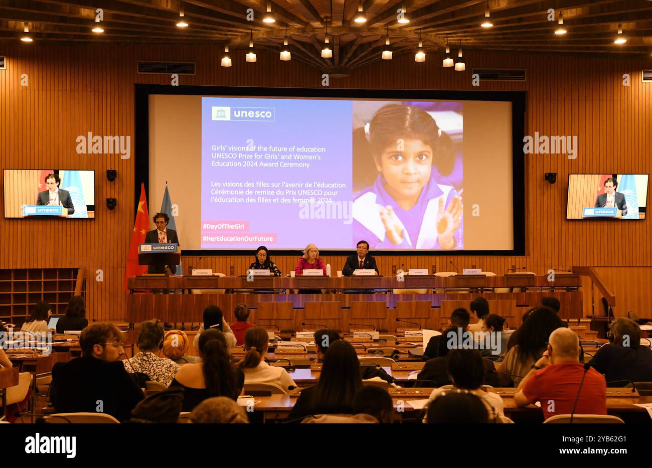 2024 unesco prize for girls and womens education awards ceremony hi-res ...
