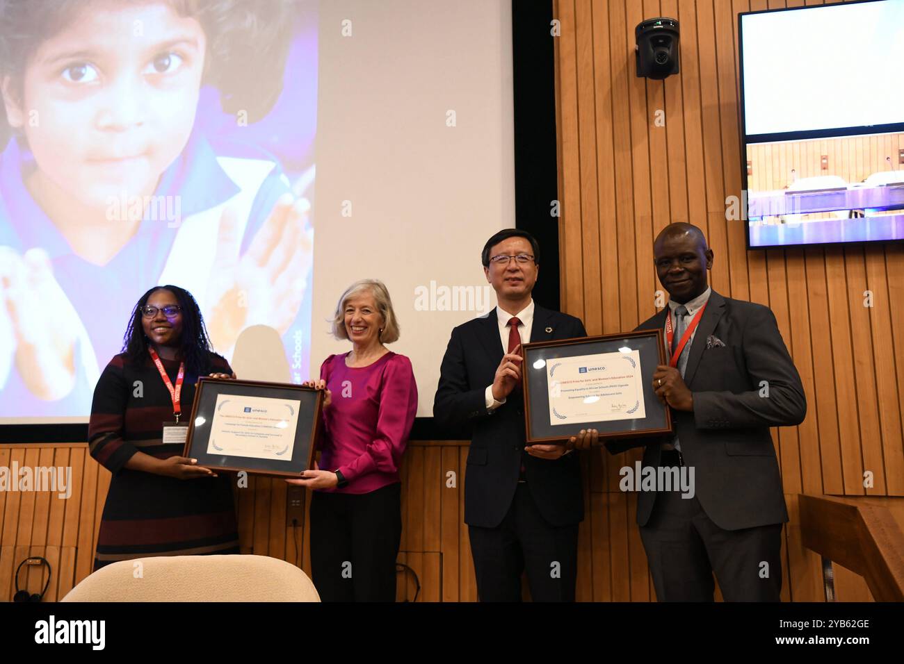 2024 unesco prize for girls and womens education awards ceremony hi-res ...