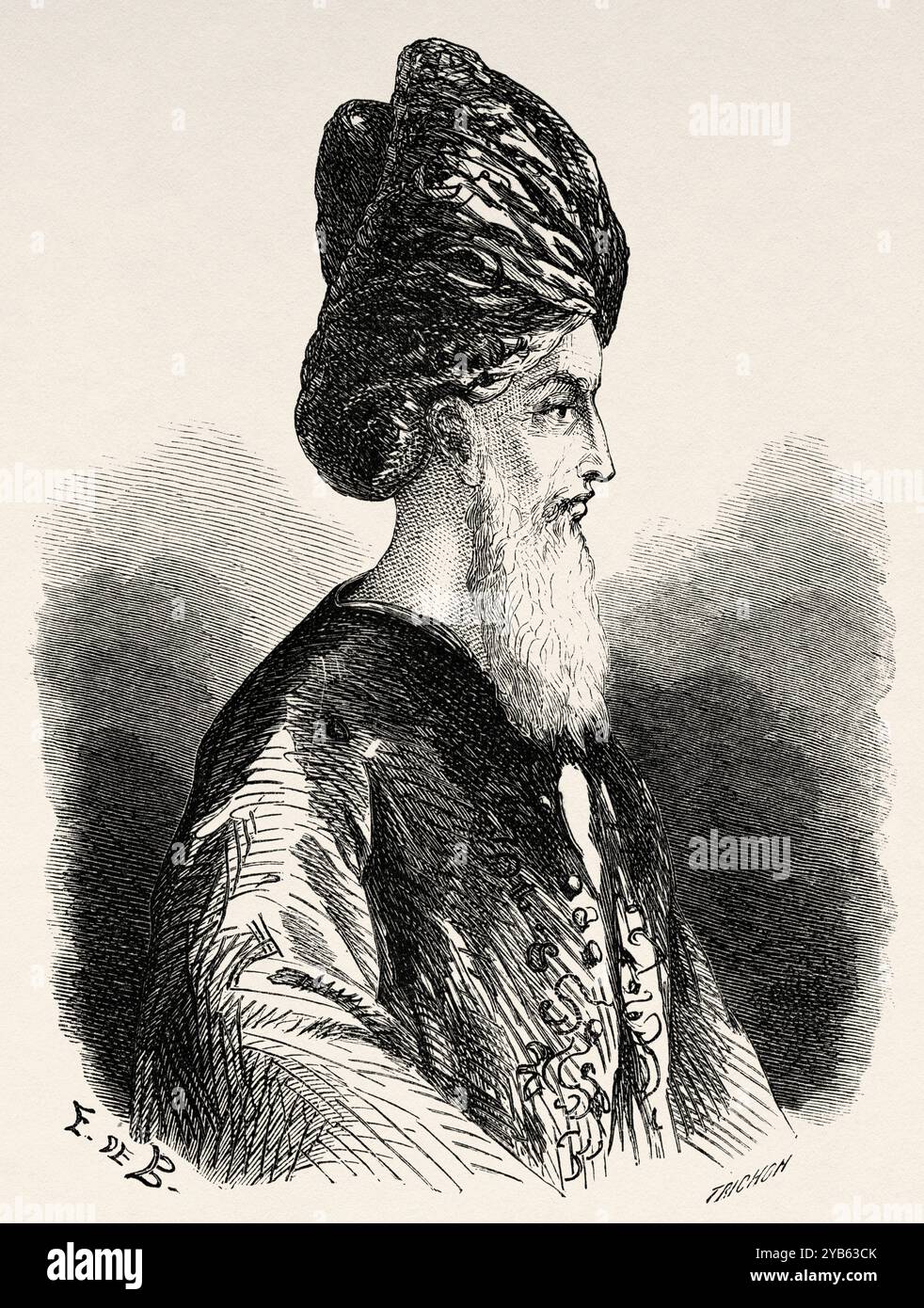 Portrait of H.H Sayyid Said bin Sultan al-Busaidi, Sultan of Oman and ...