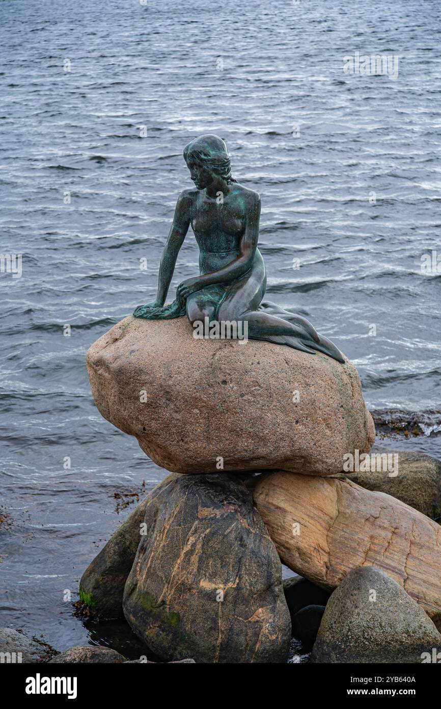 The little mermaid at Copenhagen,Denmark Stock Photo - Alamy