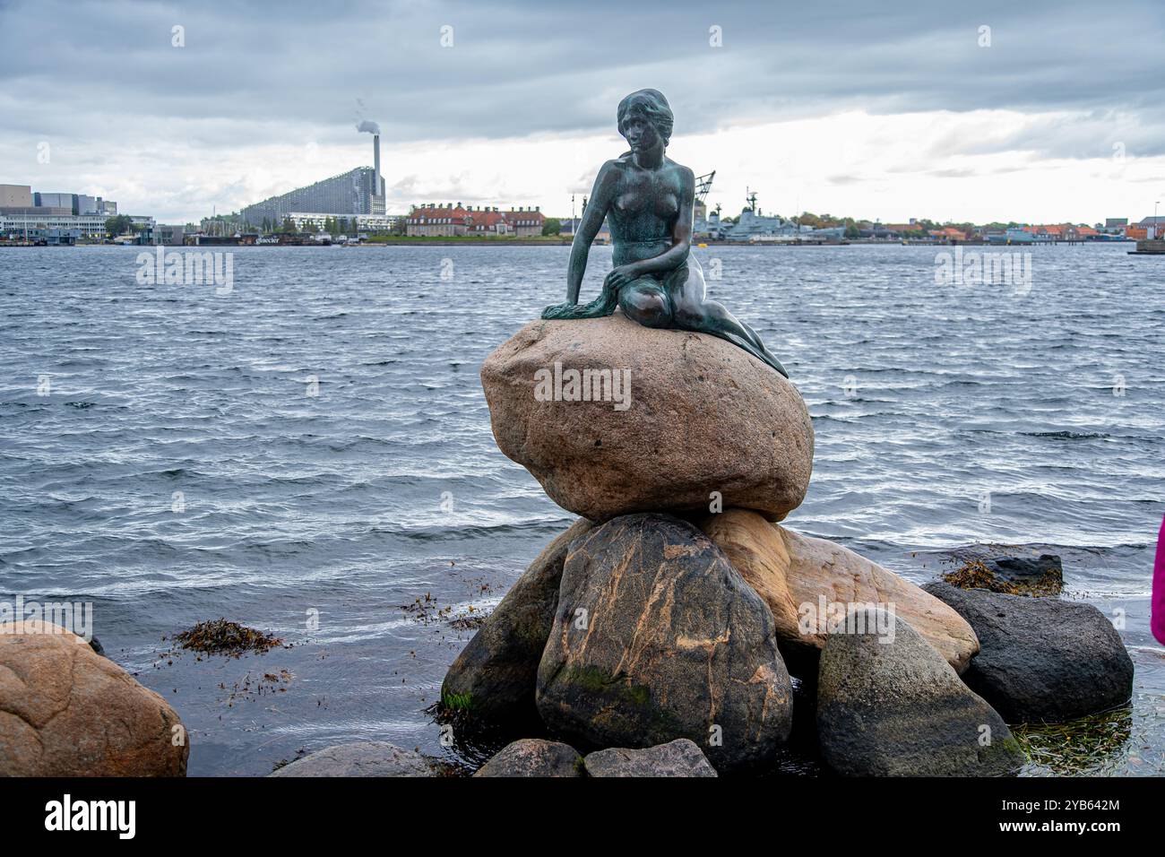 The little mermaid at Copenhagen,Denmark Stock Photo - Alamy