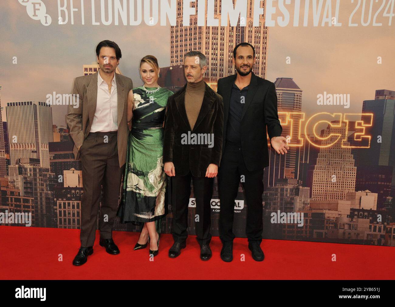 Sebastian Stan, Maria Bakalova, Jeremy Strong and Ali Abbasi at the ...