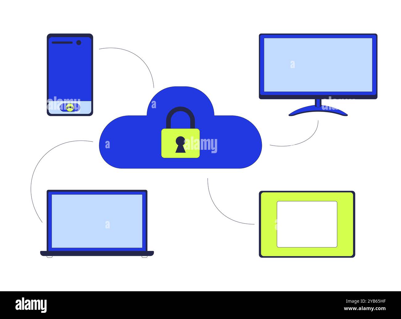Connecting IoT devices to cloud 2D cartoon object Stock Vector Image ... Connecting IoT devices to cloud 2D cartoon object Stock Vector Image ...