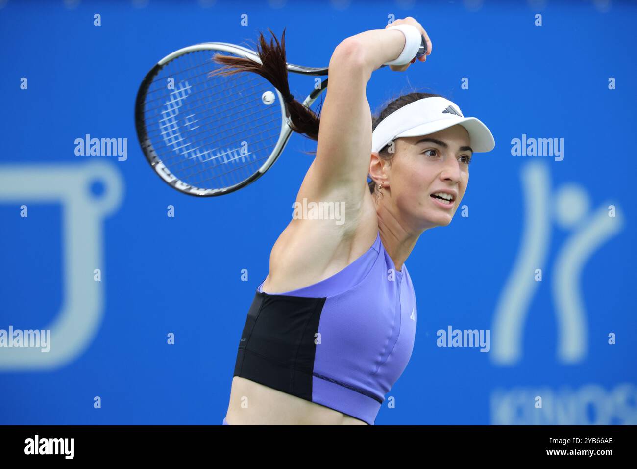 Osaka, Japan. 17th Oct, 2024. Elina Avanesyan (ARM) Tennis : Women's ...