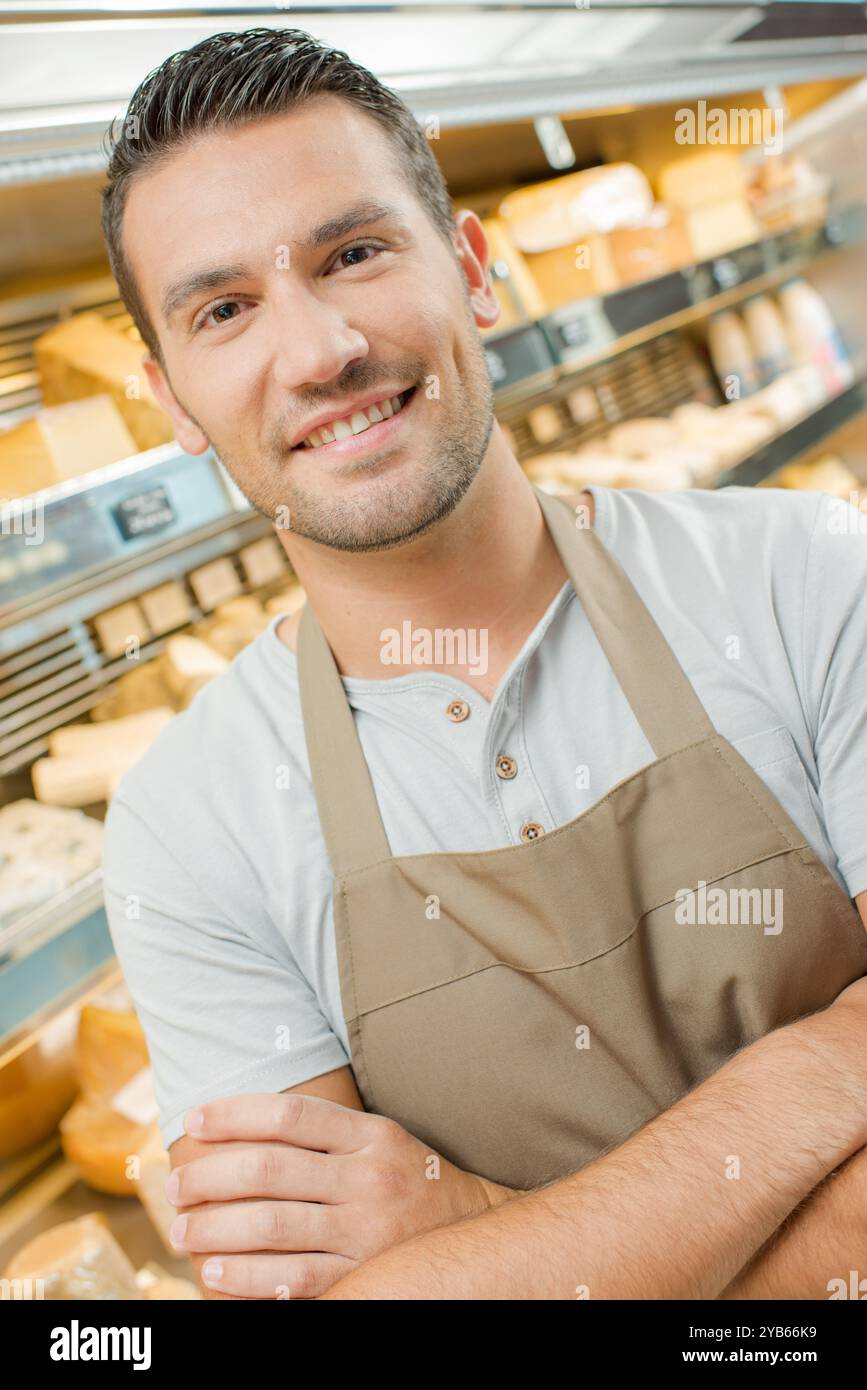 Portrait proud assistant arms hi-res stock photography and images - Alamy