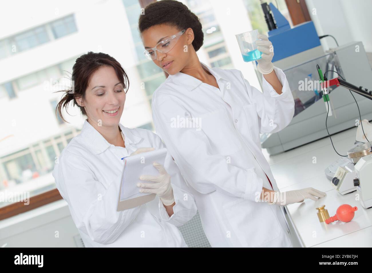 Lab partner hi-res stock photography and images - Alamy