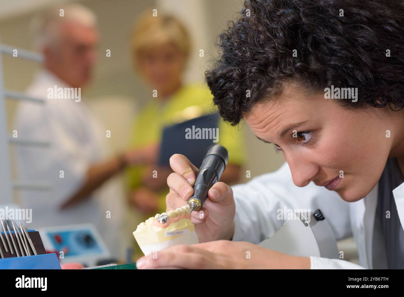 dental prosthetics work Stock Photo - Alamy