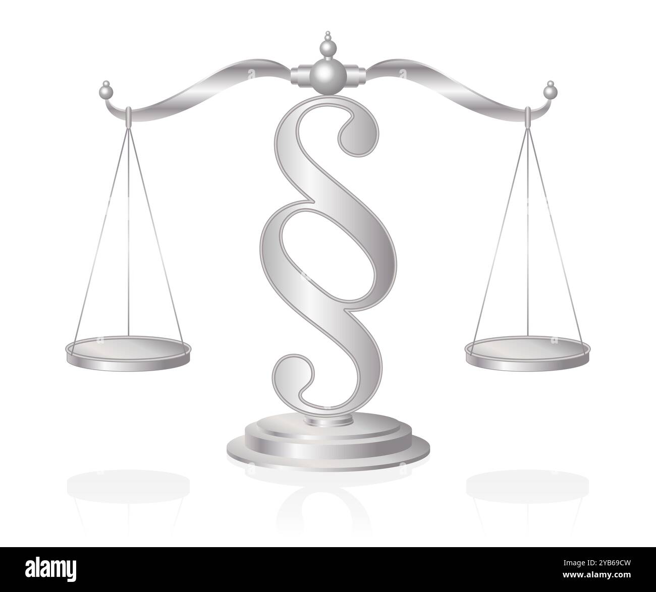 Scales of Justice, a silver colored symbol of measuring support and ...