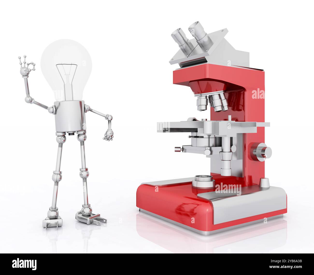 Microscope figure hi-res stock photography and images - Alamy