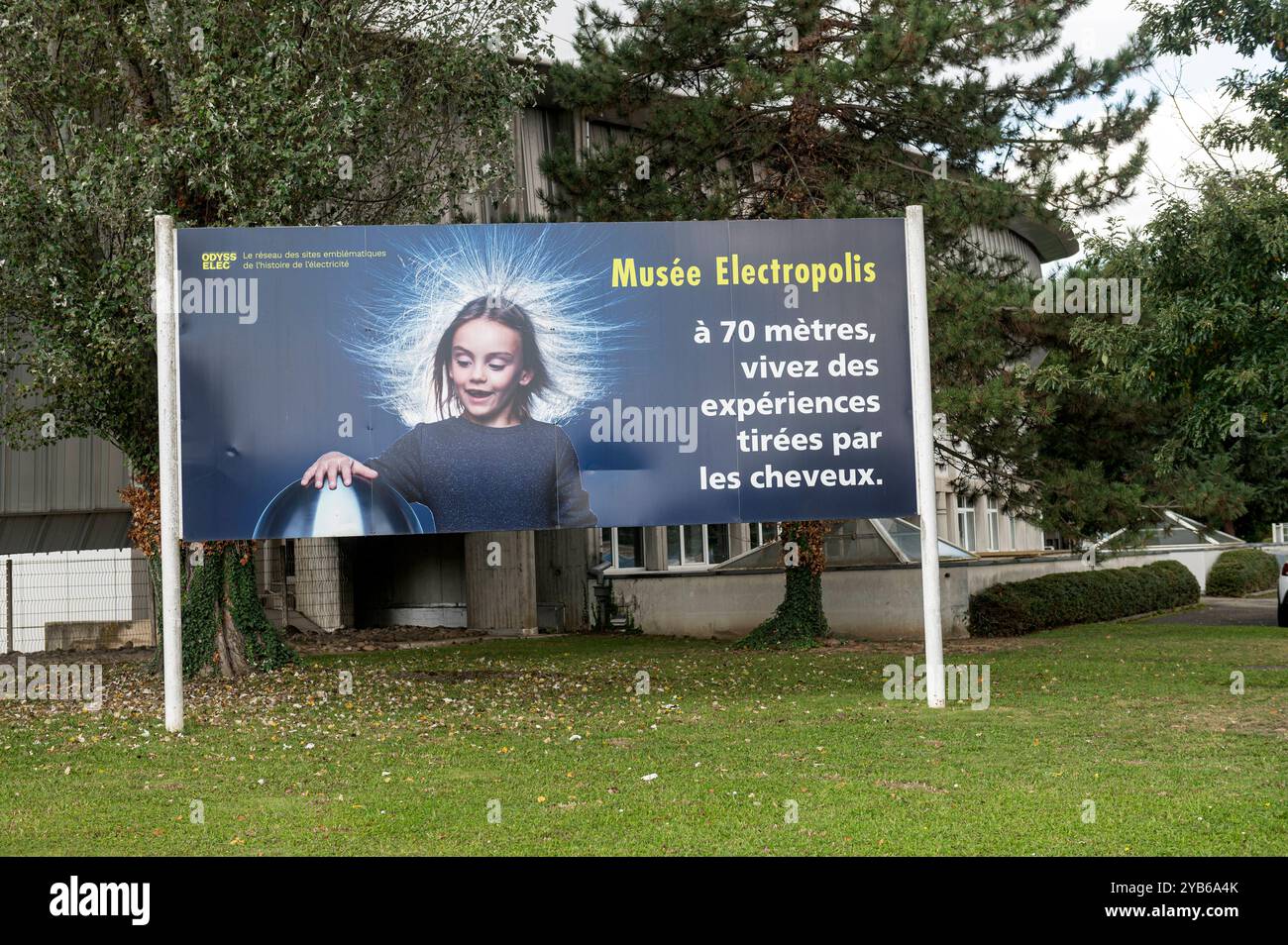 Mulhouse France 24th September 2024. The very educational MusÃ e Electropolis - electricity ...