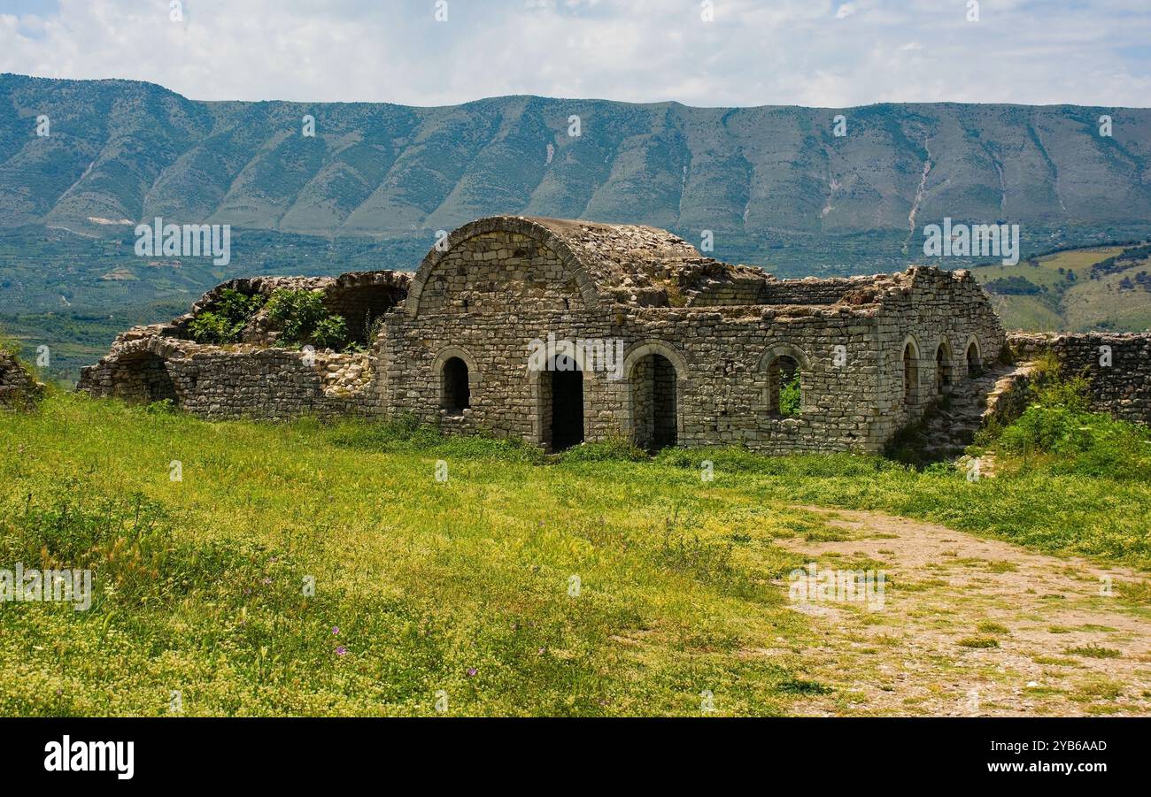 A building with an intact domed roof inside the fortified 13th century ...