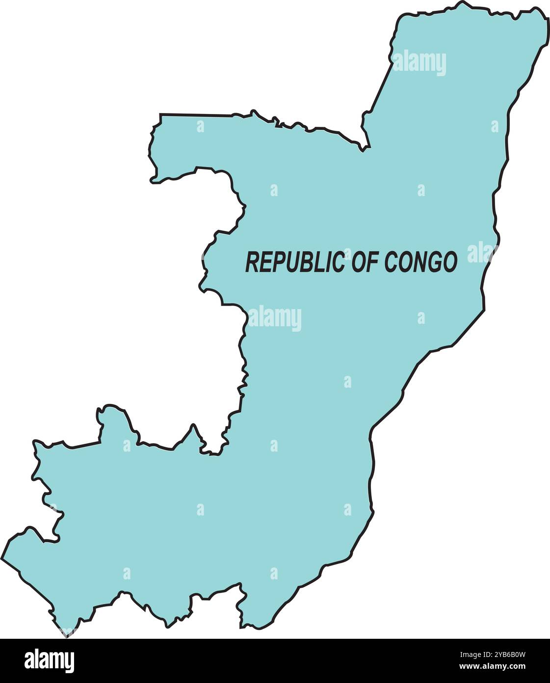 Congo map colours hi-res stock photography and images - Alamy