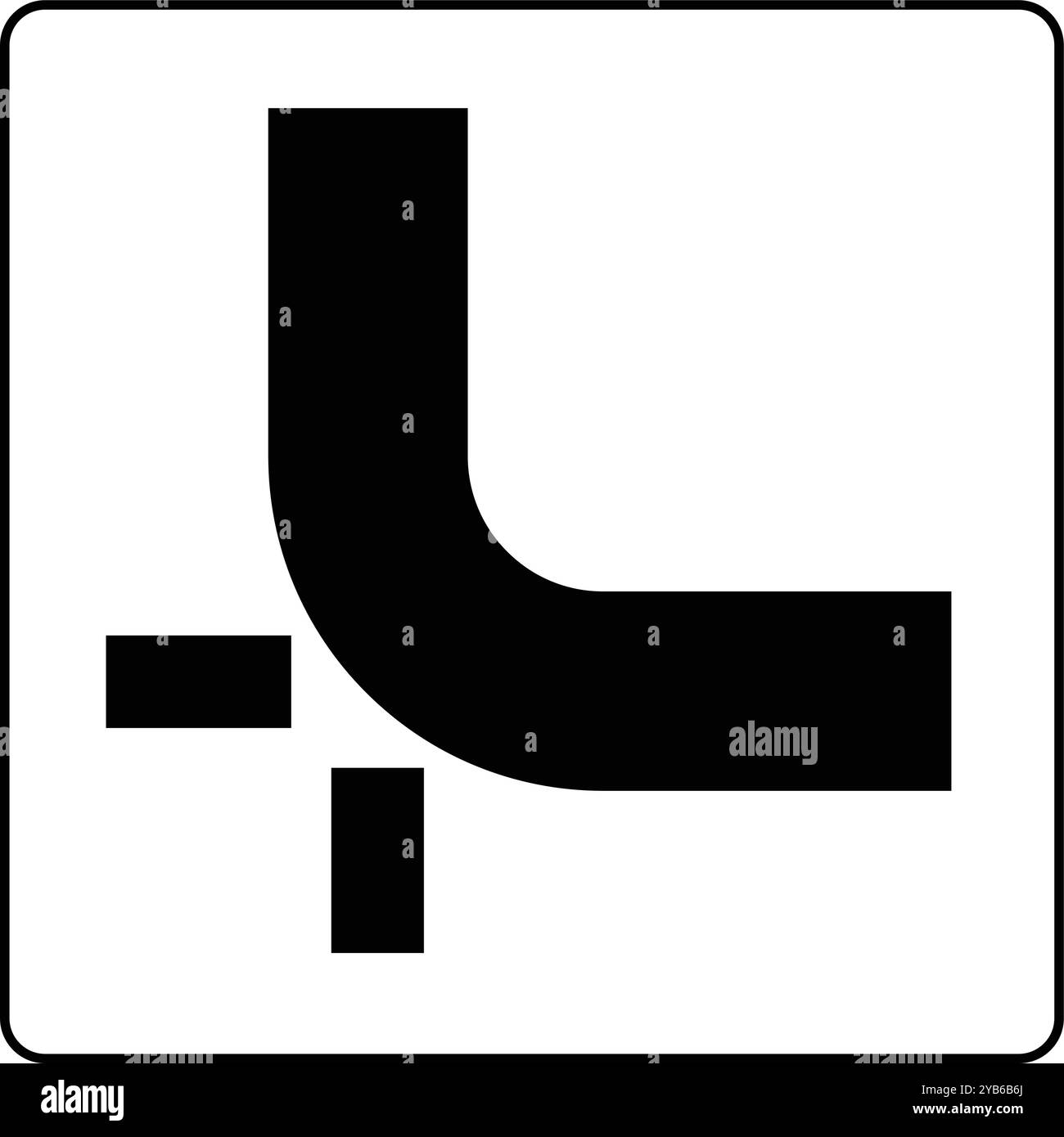 Defined course of a priority road, Additional auxiliary signs, Further ...