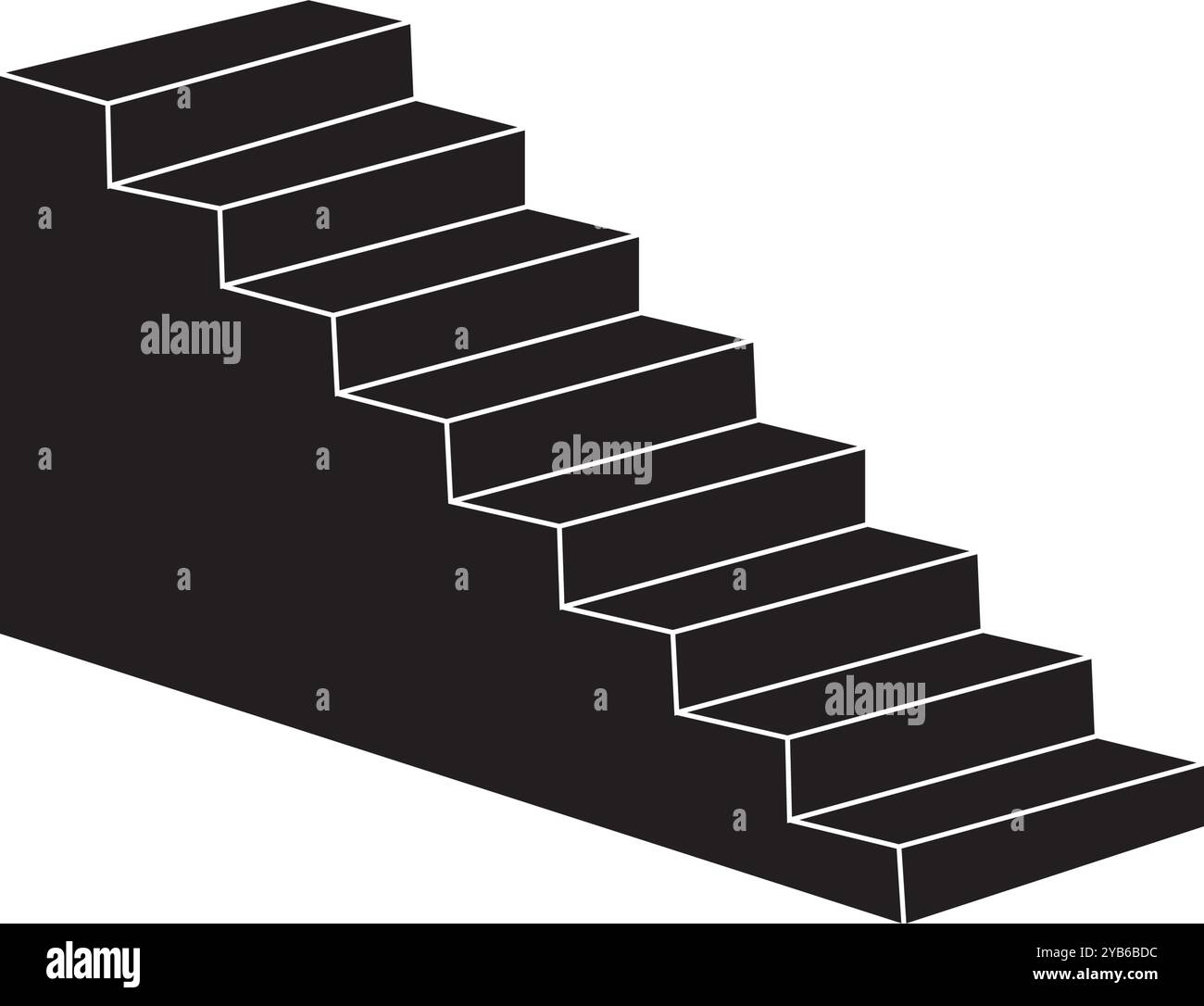 stair icon vector illustration symbol design Stock Vector Image & Art ...