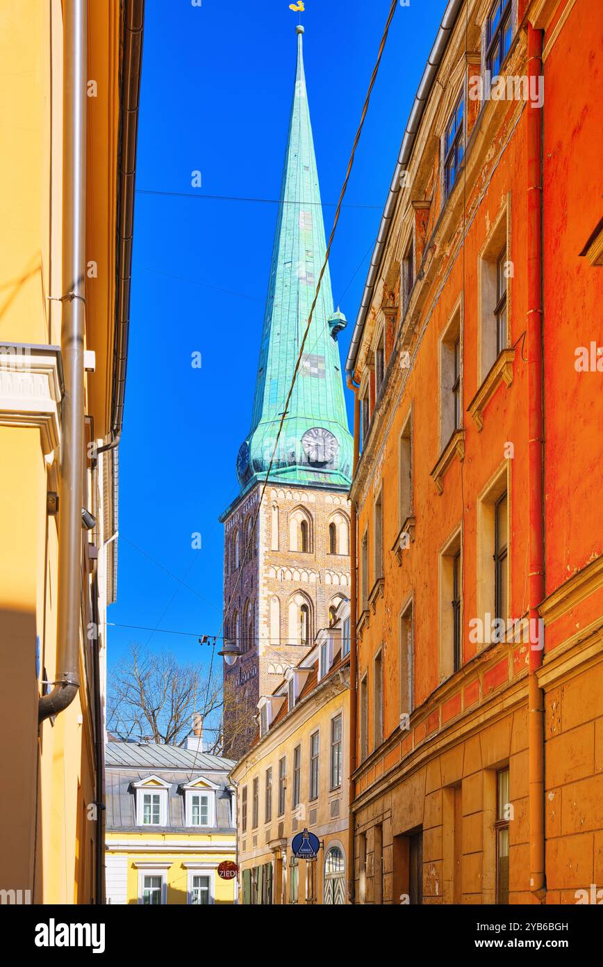 St. James Cathedral the fourth largest church in Riga, the main ...