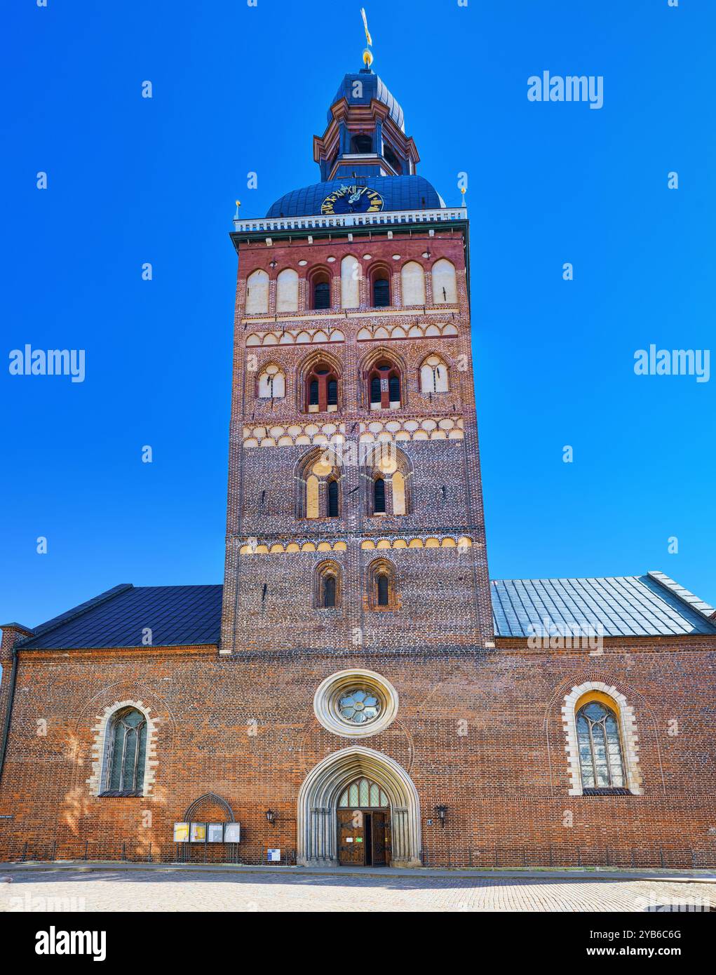 Dome Cathedral (Riga Dome). Medieval Lutheran church with elements of ...