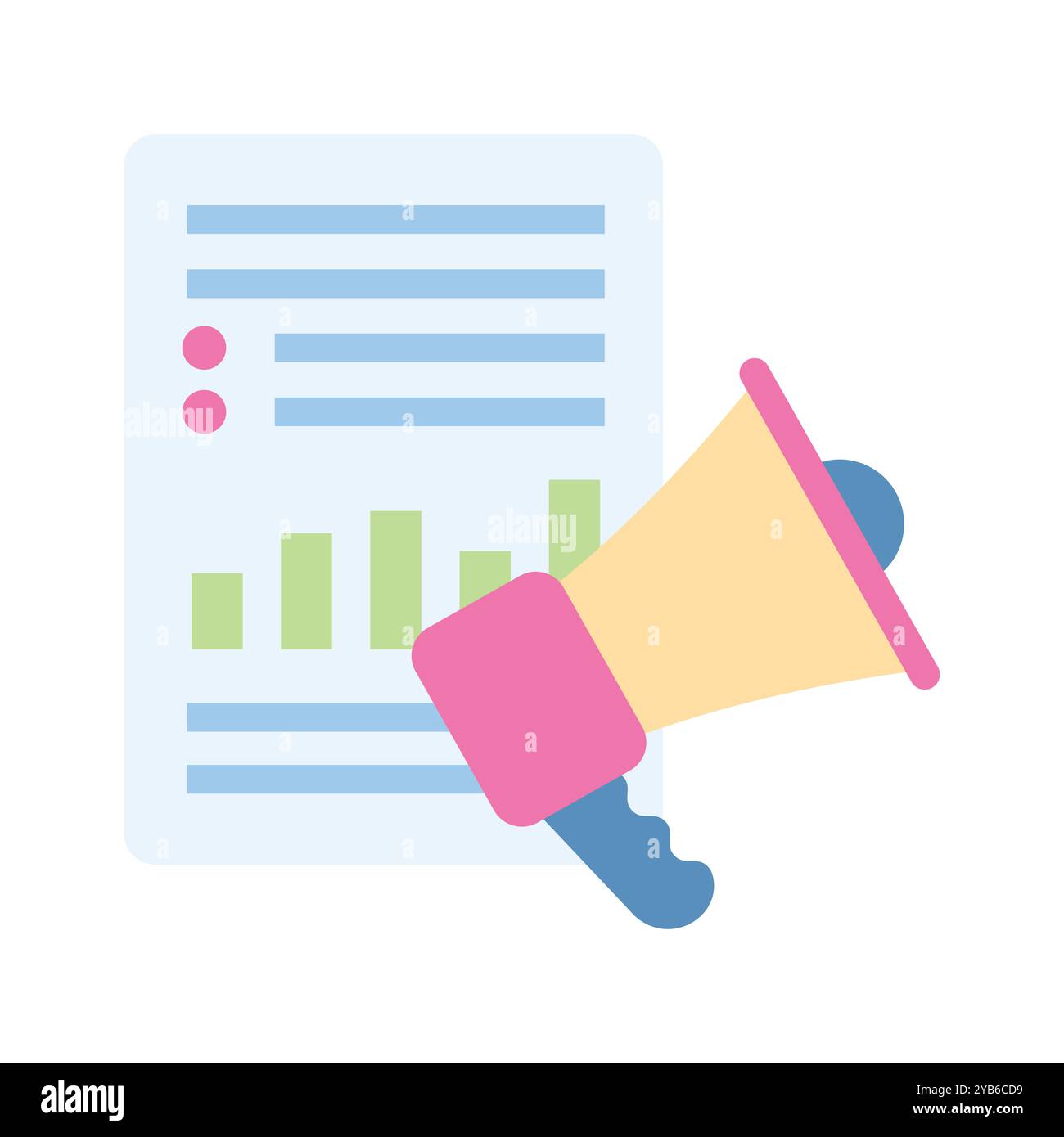 Marketing report. graph and chart. Business reports and documents on ...