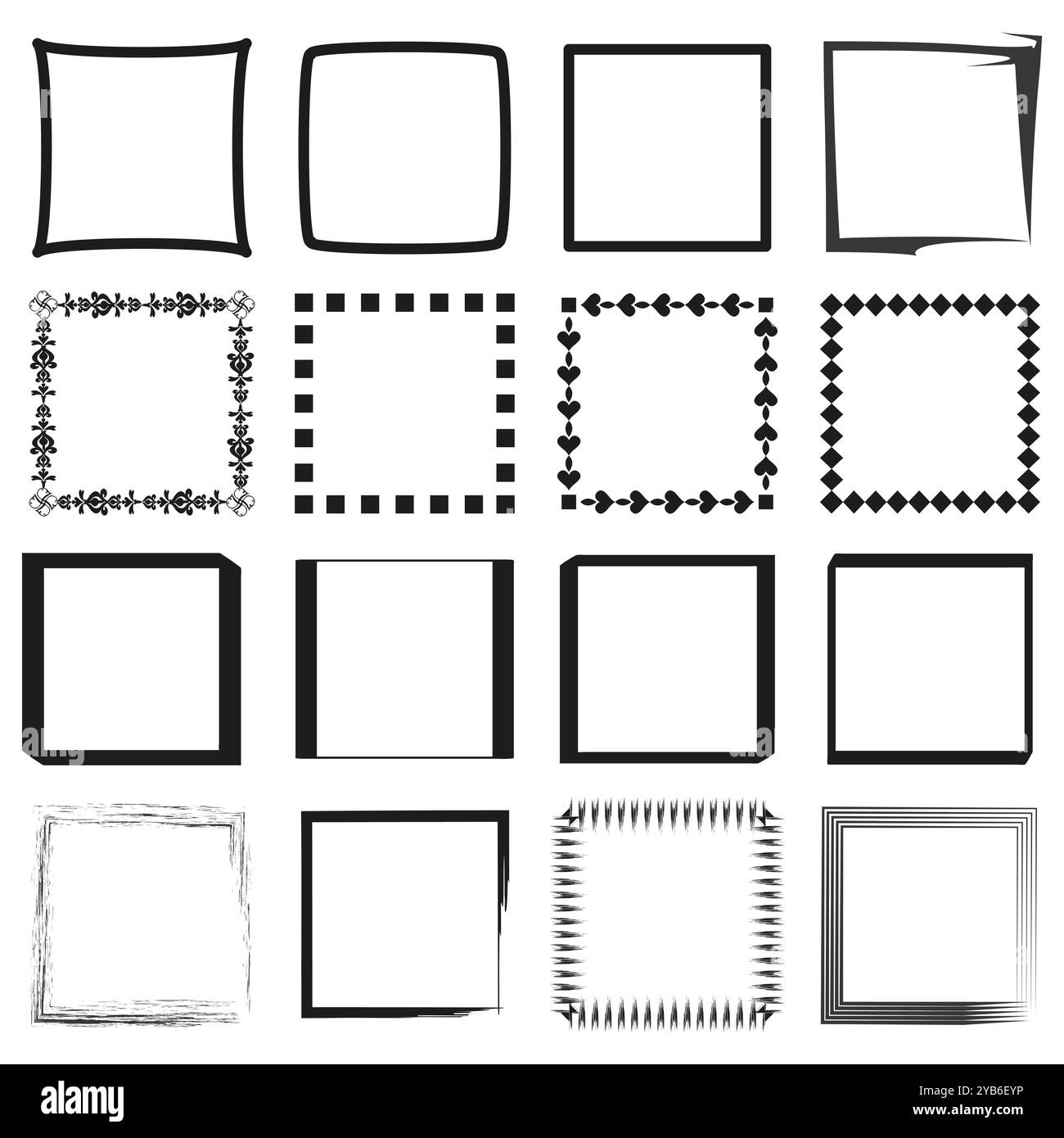 Formal borders Cut Out Stock Images & Pictures - Alamy