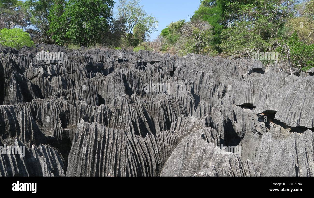 "Small" Tsingy de Bemaraha, a UNESCO world heritage site due to its ...