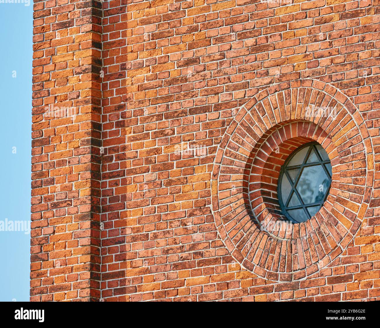 Architecture, building and window of temple outdoor for worship ...