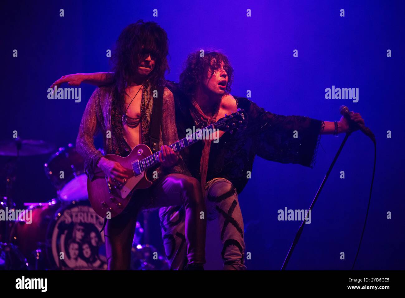 English songwriter, singer and musician, Barns Courtney performing live ...