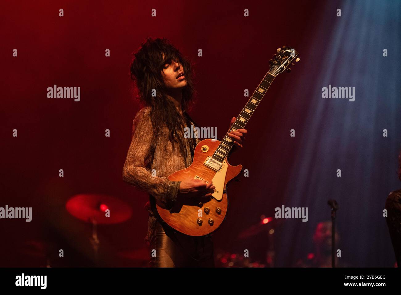 English songwriter, singer and musician, Barns Courtney performing live ...