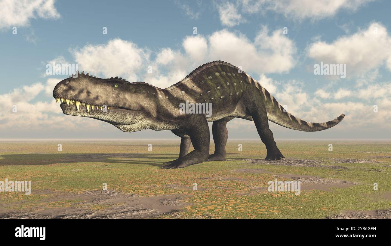 Carnivorous archosaur predator hi-res stock photography and images - Alamy