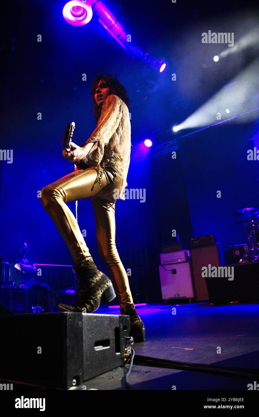English songwriter, singer and musician, Barns Courtney performing live ...