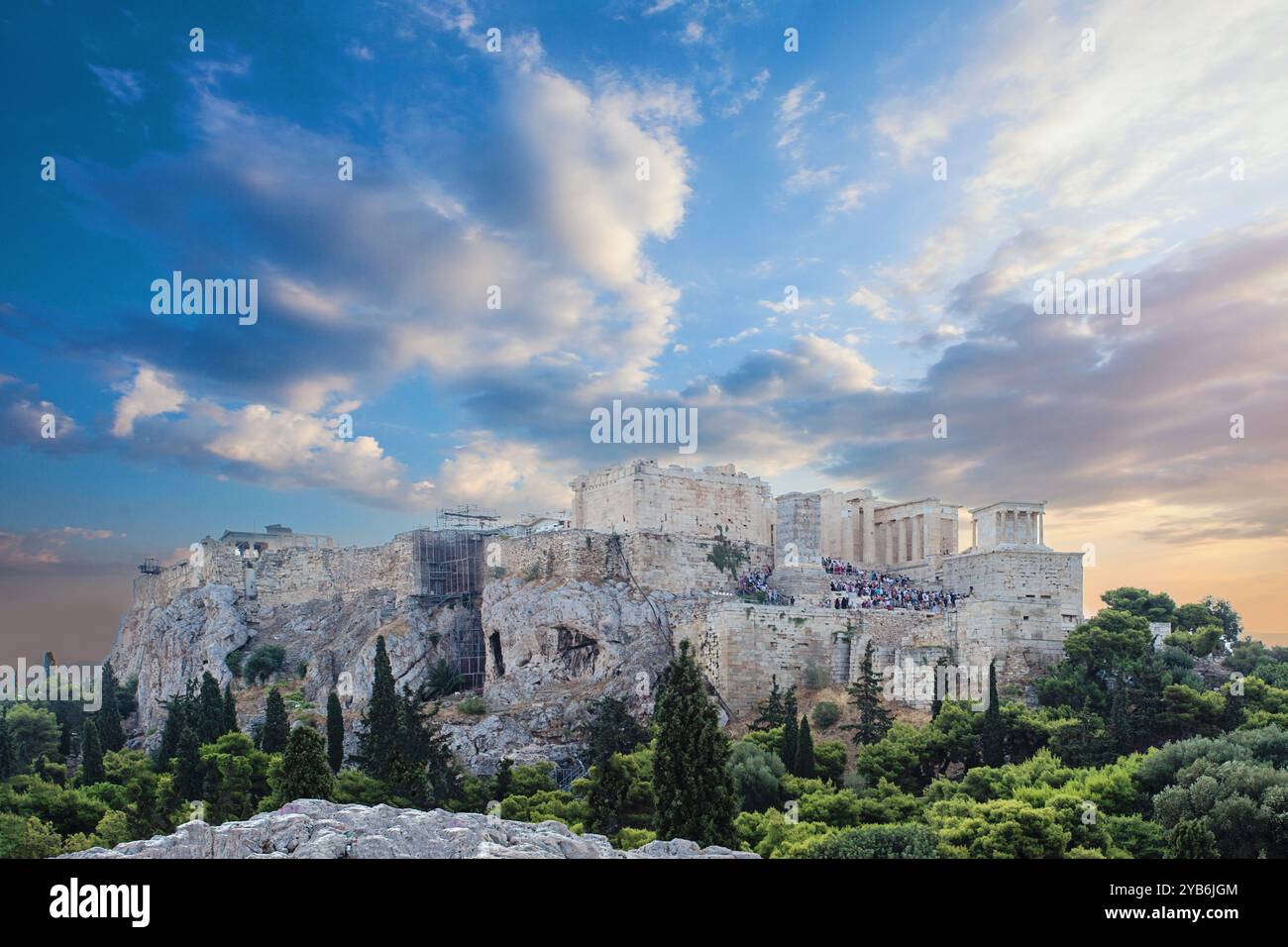 Ancient architecture. Acropolis and Parthenon in Athens, Greece ...