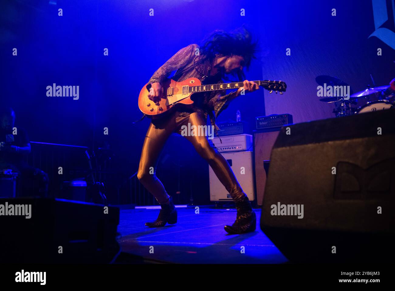 English songwriter, singer and musician, Barns Courtney performing live ...