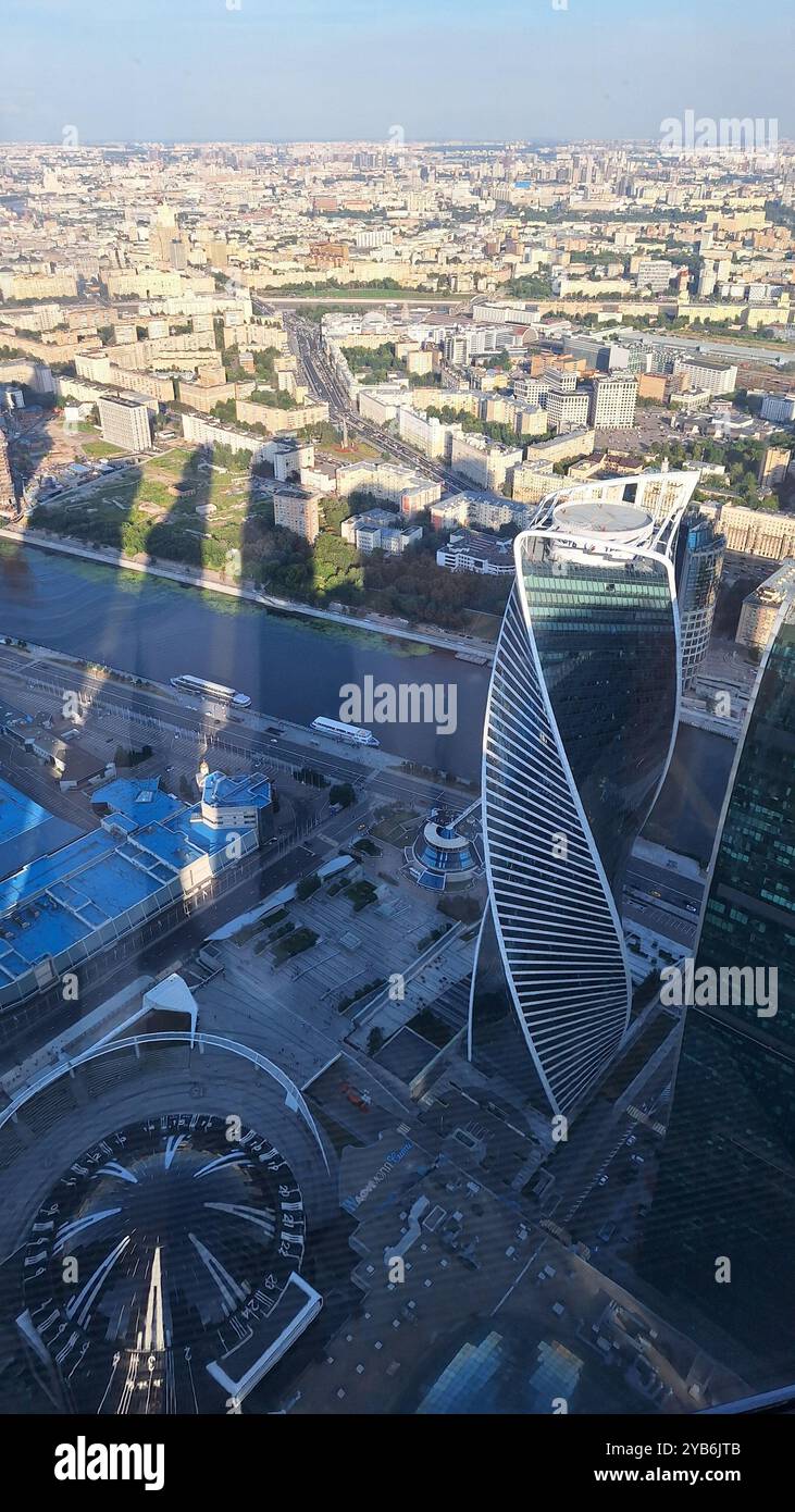 Aerial panoramic view moscow hi-res stock photography and images - Alamy