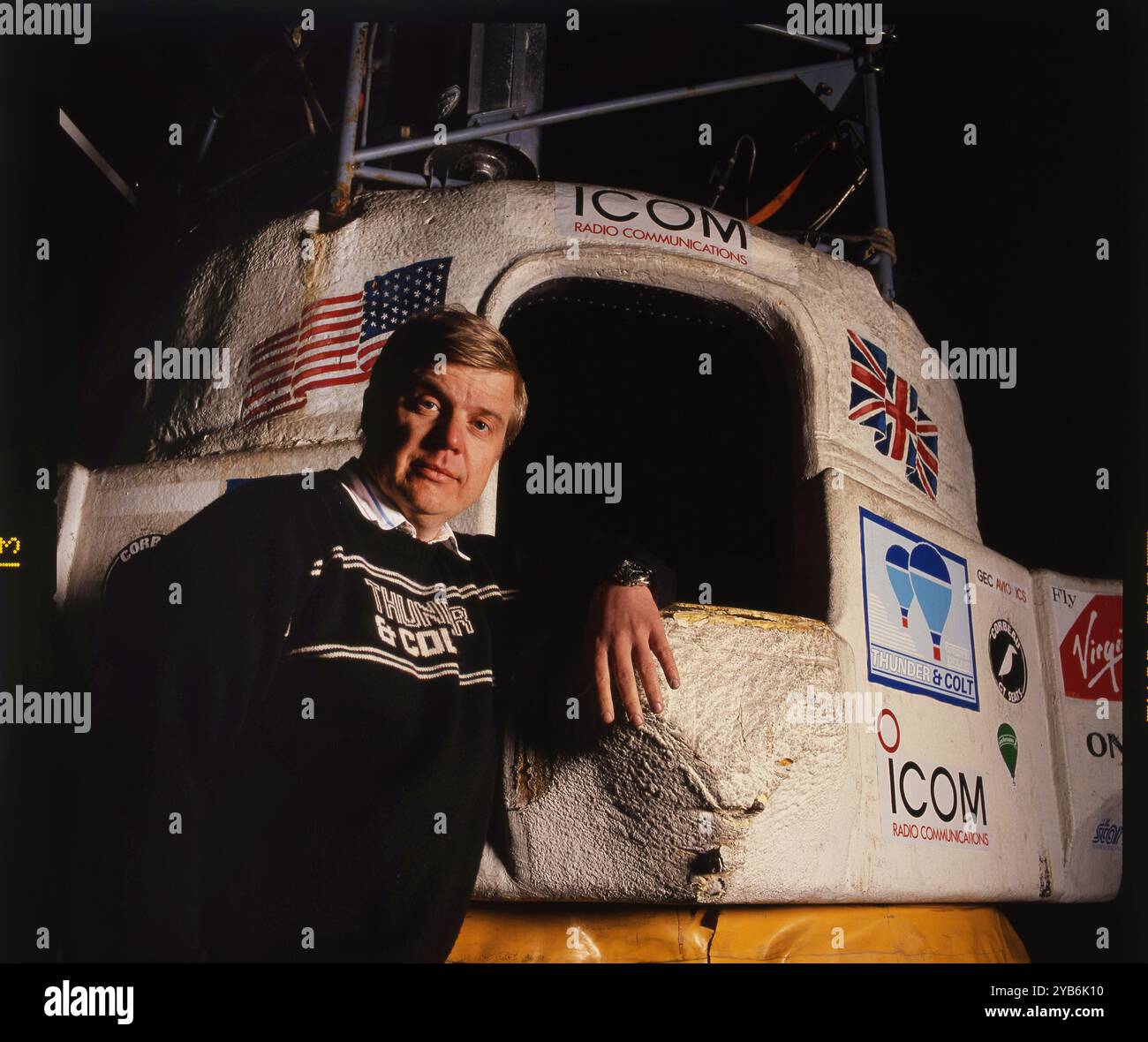 Balloonist Per Lindstrand Stock Photo - Alamy