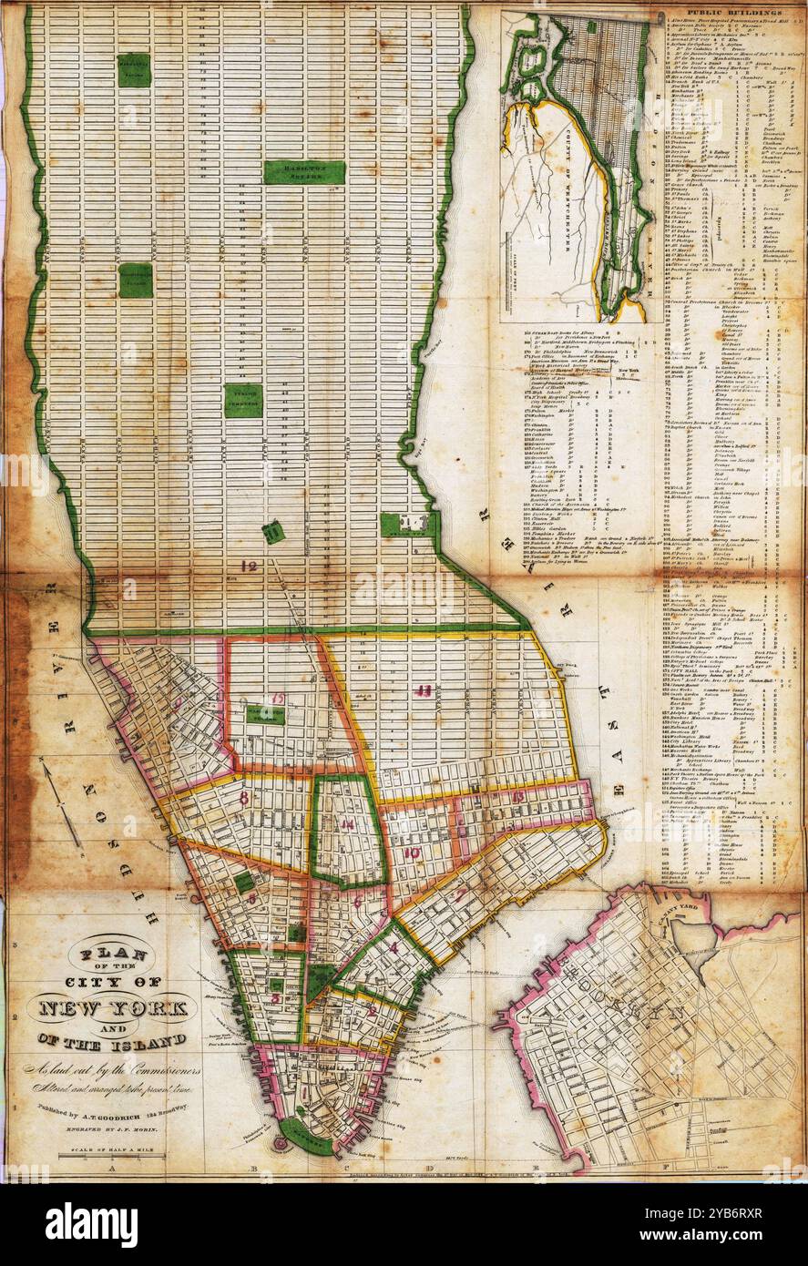Vintage Digital New York City Map Printable Download Travel Poster ...