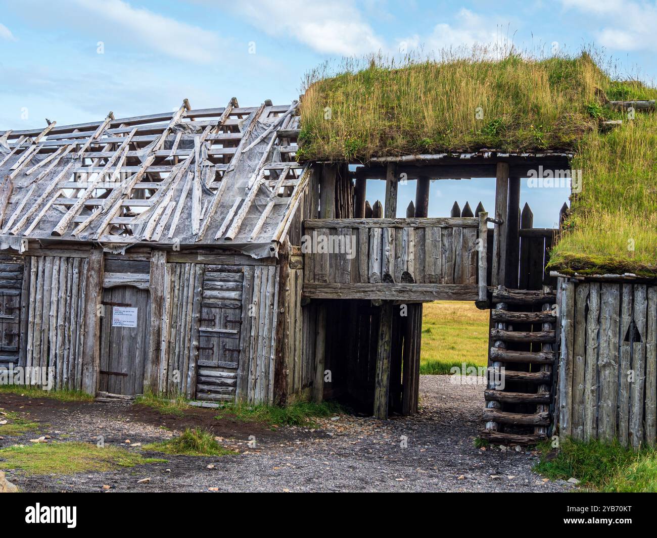 Viking houses hi-res stock photography and images - Alamy
