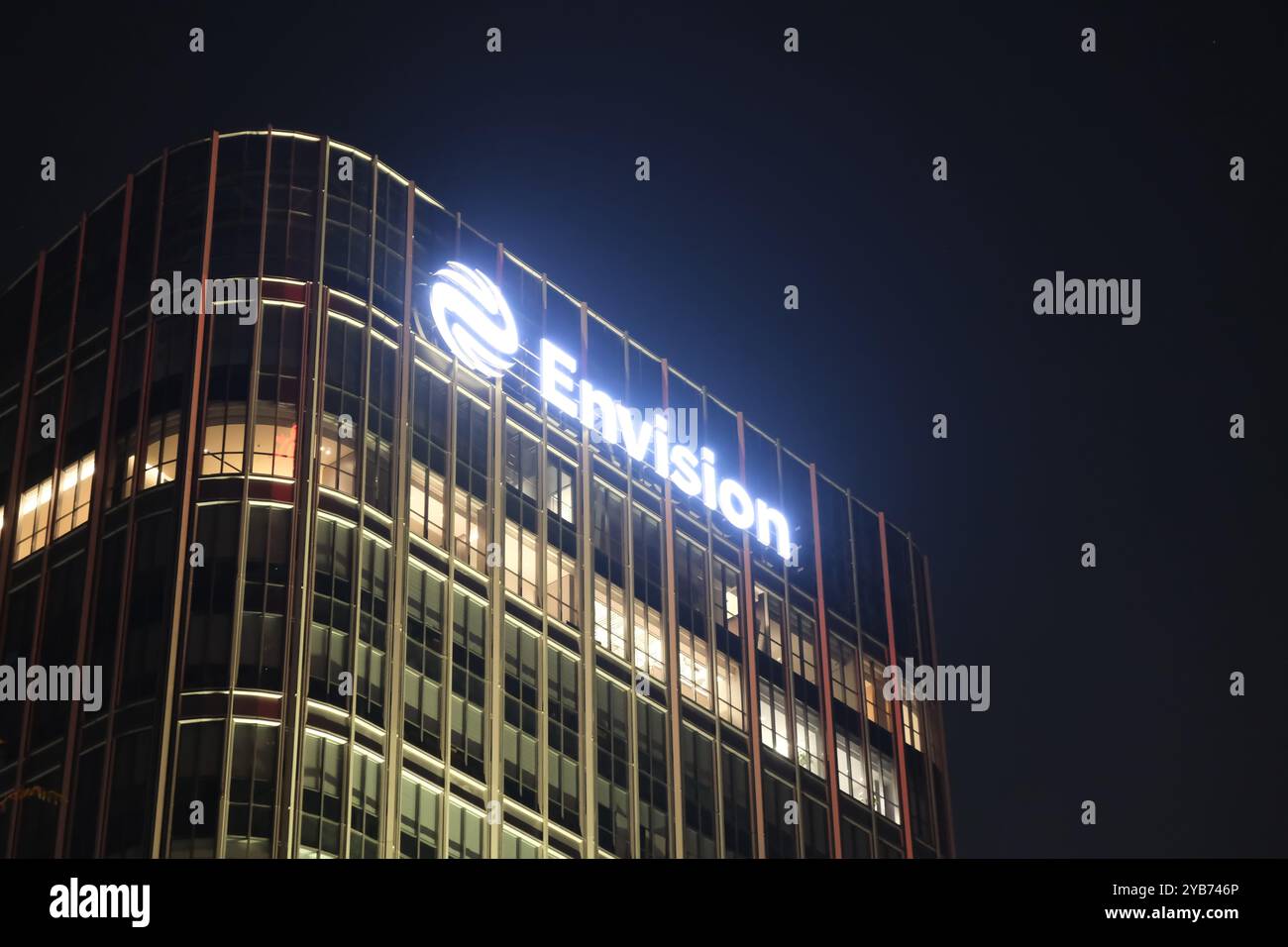 shanghai,China-Nov.12th 2022: Envision Energy company and brand logo ...