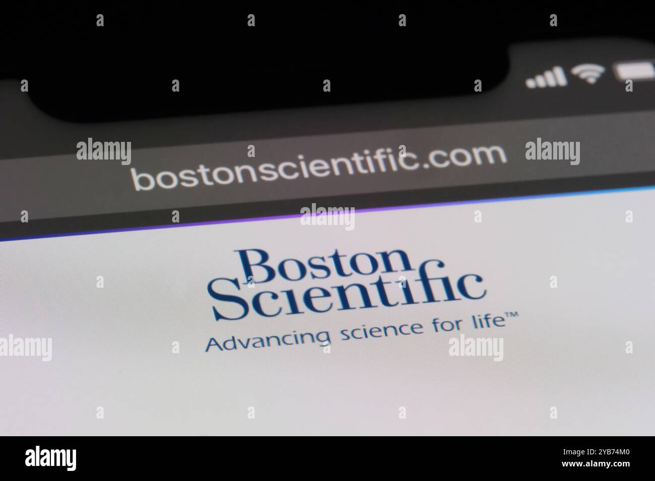 Boston scientific logo sign hi-res stock photography and images - Alamy